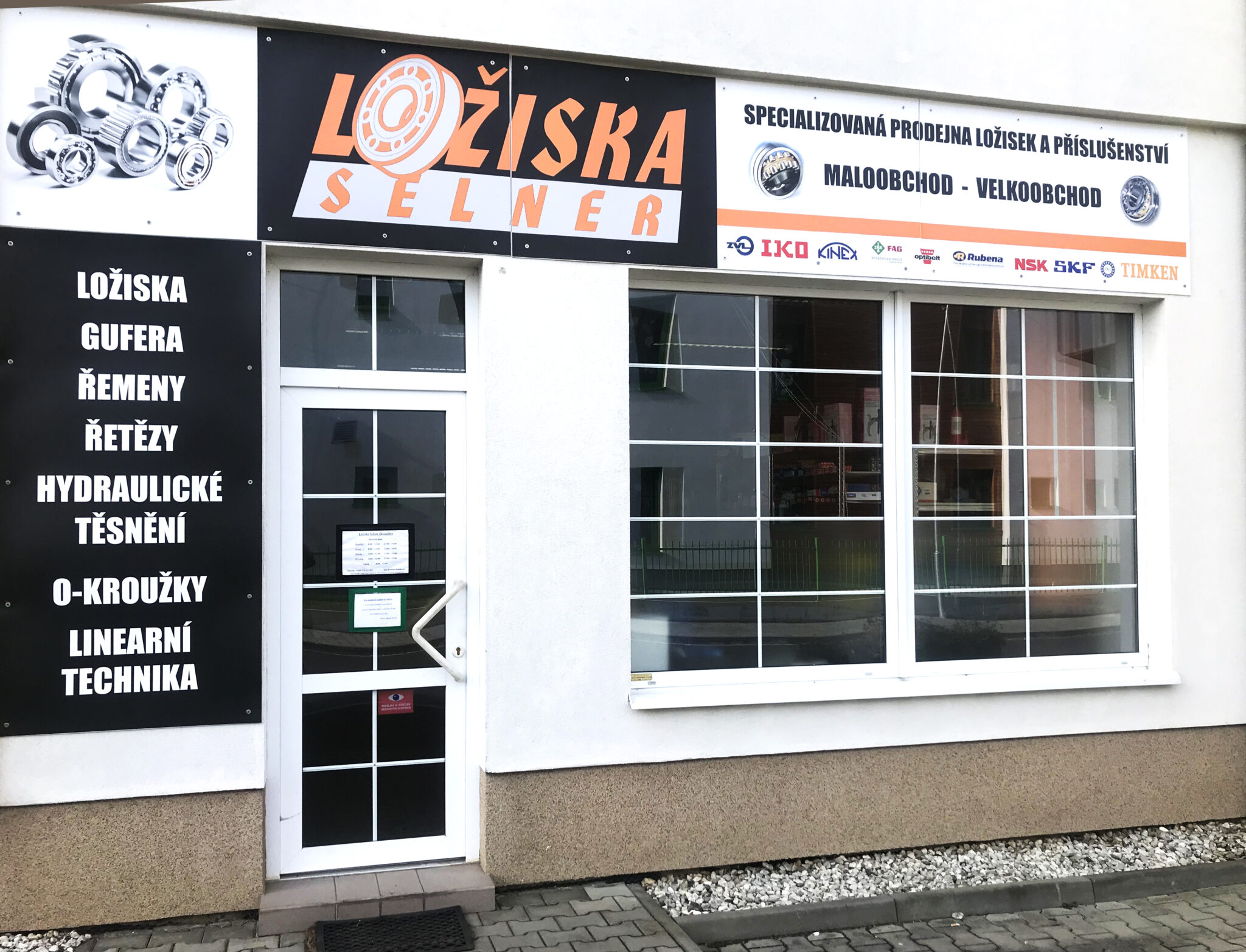 Ložiska a řemeny všech typů a rozměrů - Ložiska Selner